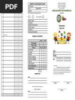 Revised Philippine Early Childhood Development Checklist | PDF ...