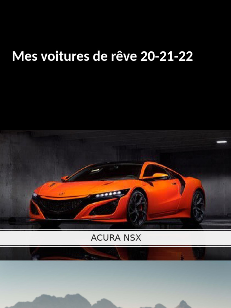 Mes Voitures de Rêve | PDF