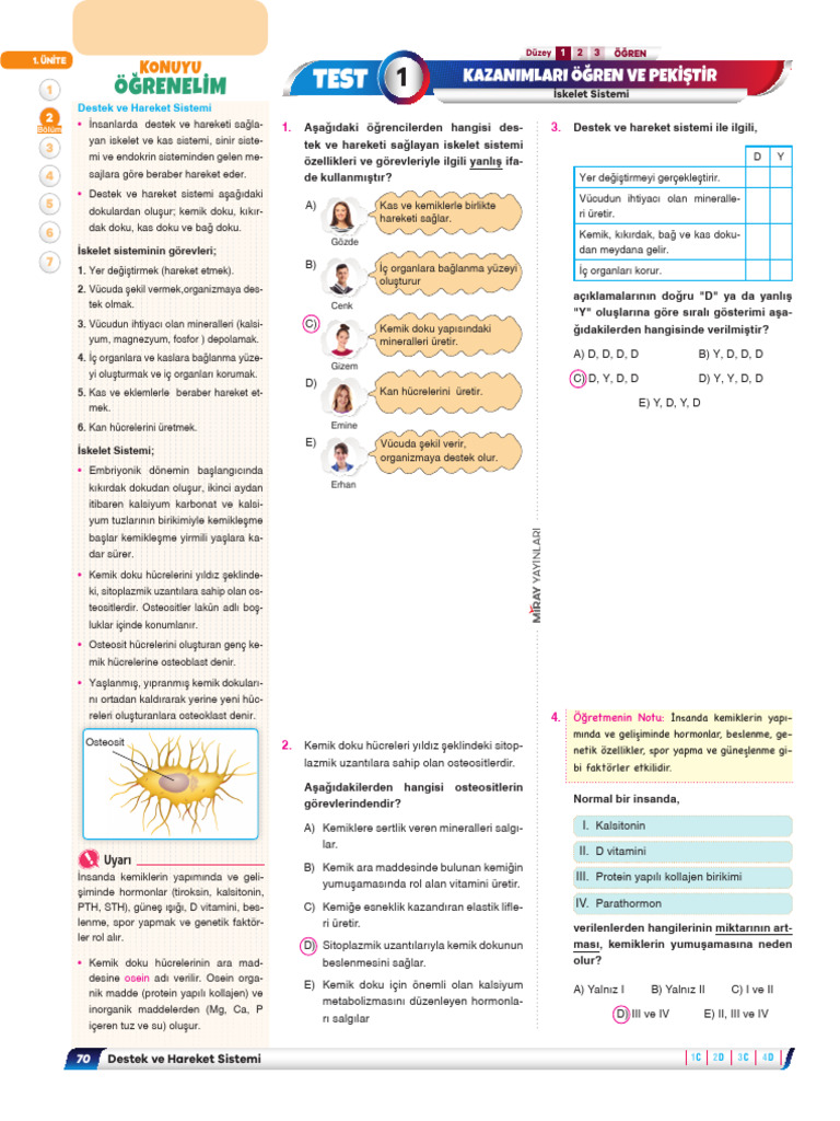 2 BLM Biyoloji 11 Sinif | PDF