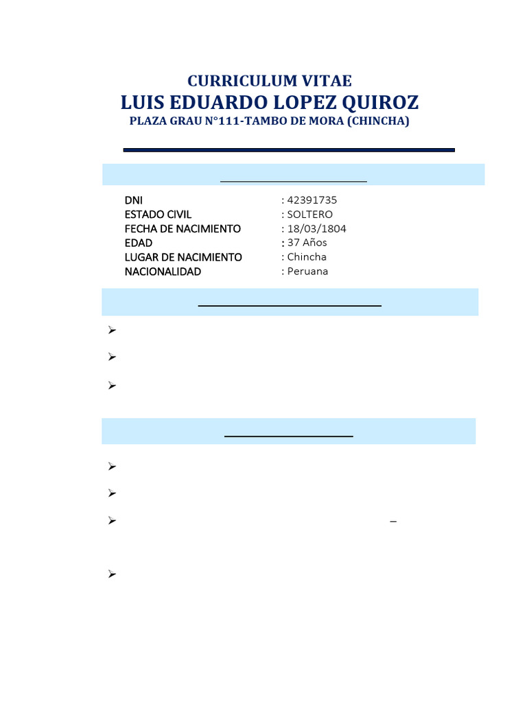 Curriculum Vitae - Alex Ronaldo | PDF