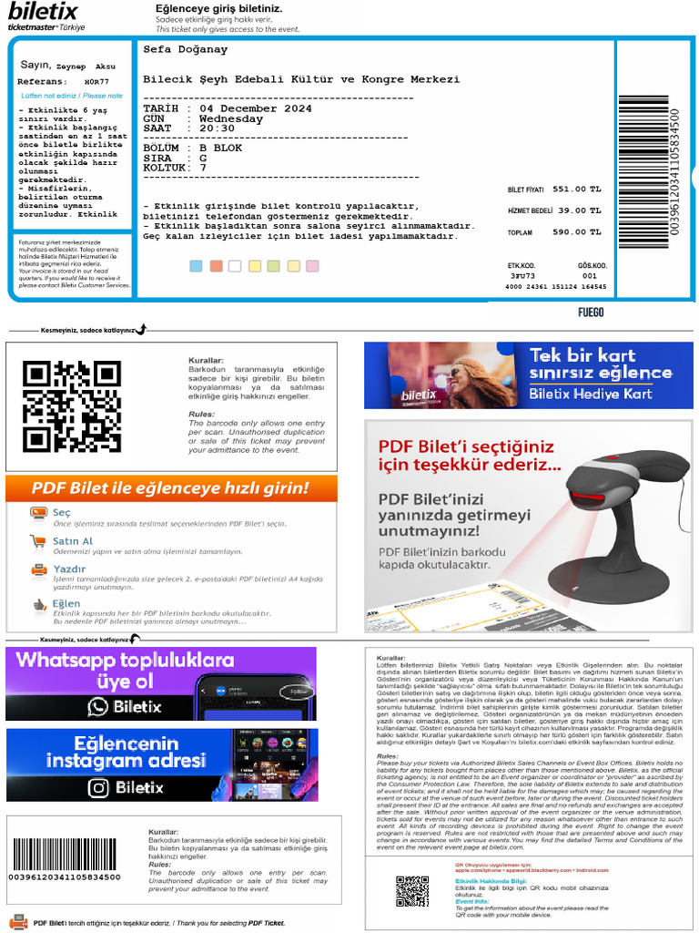 3FU73001 - Sefa DoğanayBBLK - G - 7 | PDF