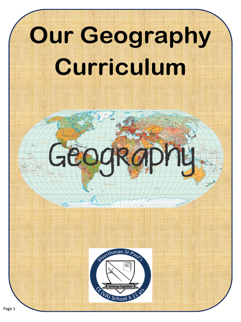 Our Geography Curriculum | PDF | Earthquakes | Volcano