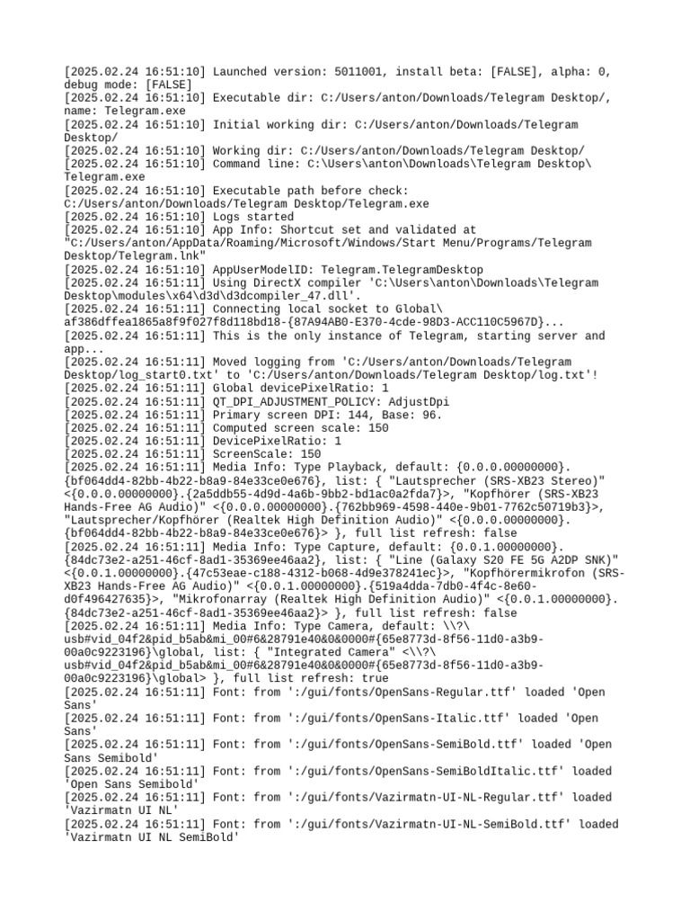 log | PDF | System Software | Computing Platforms