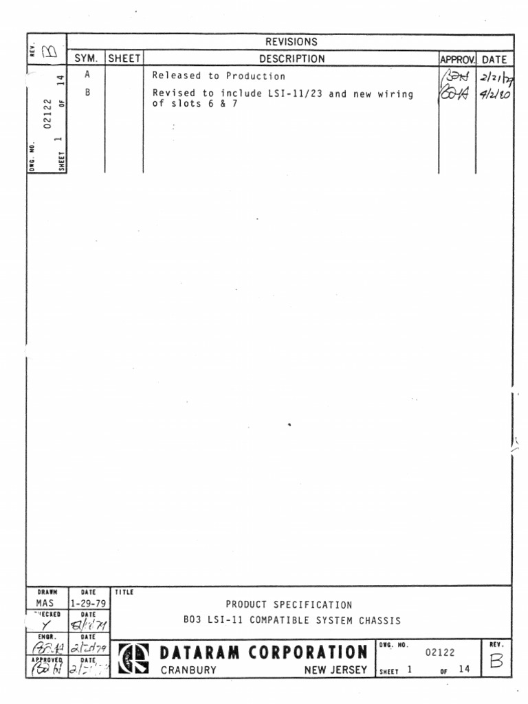 B03 QBusChassis Feb79 | PDF