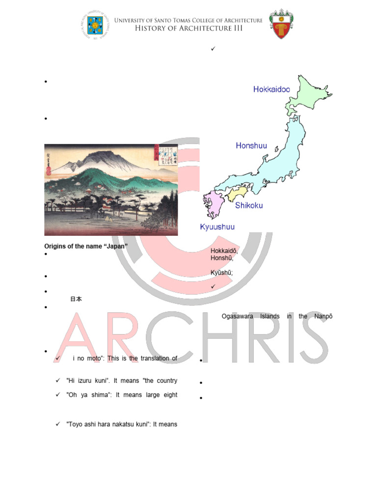 Japanese Architecture and Culture Overview | PDF | Shogun | Japan
