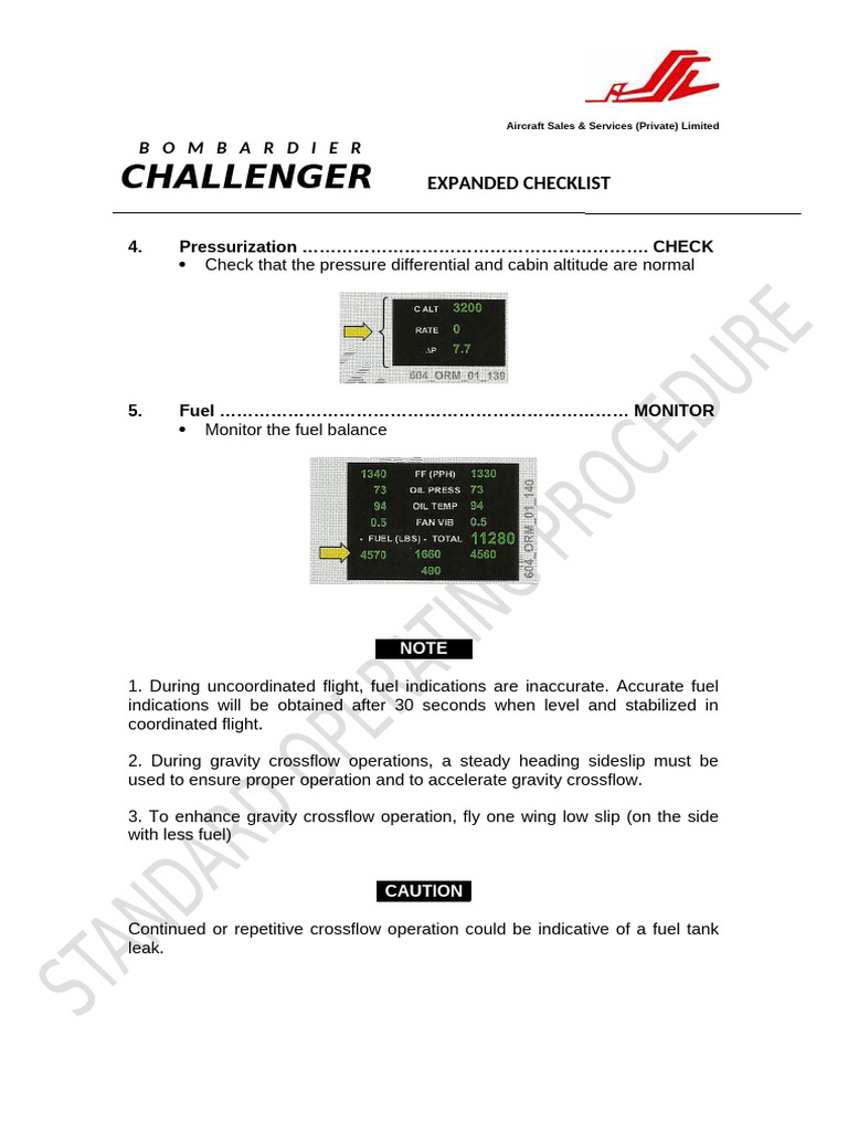 6.expandable Check List2 | PDF | Aviation | Aircraft