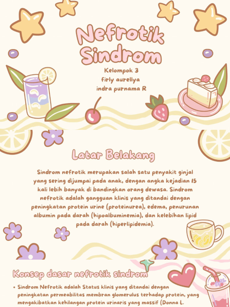 KEL 3 NEFROTIK SINDROM | PDF