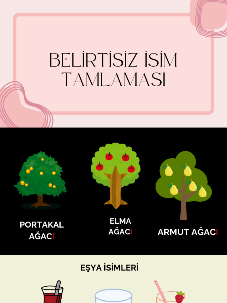 Belirtisiz İsim Tamlaması | PDF