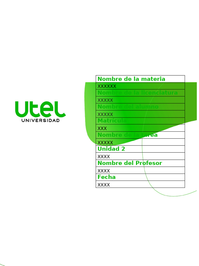 Formato Utel | PDF