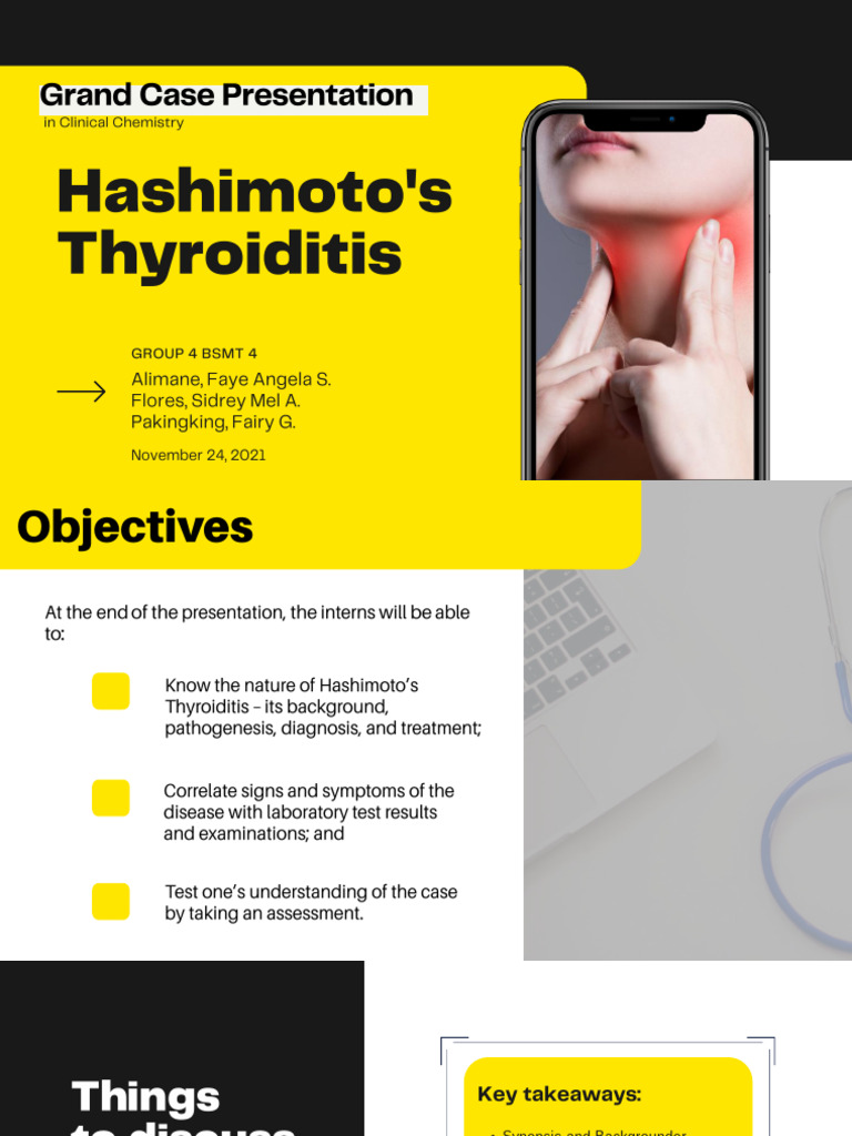 Hashimotos Thyroiditis | PDF | Diseases And Disorders | Medical Specialties