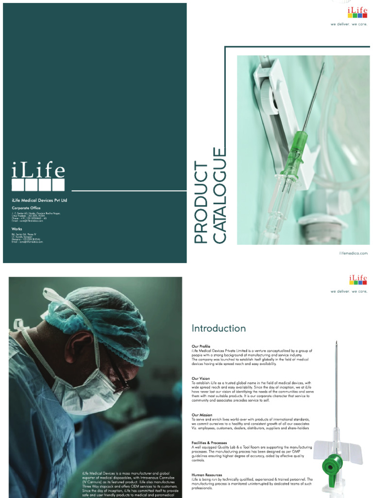 Ilife Product Catalogue | PDF