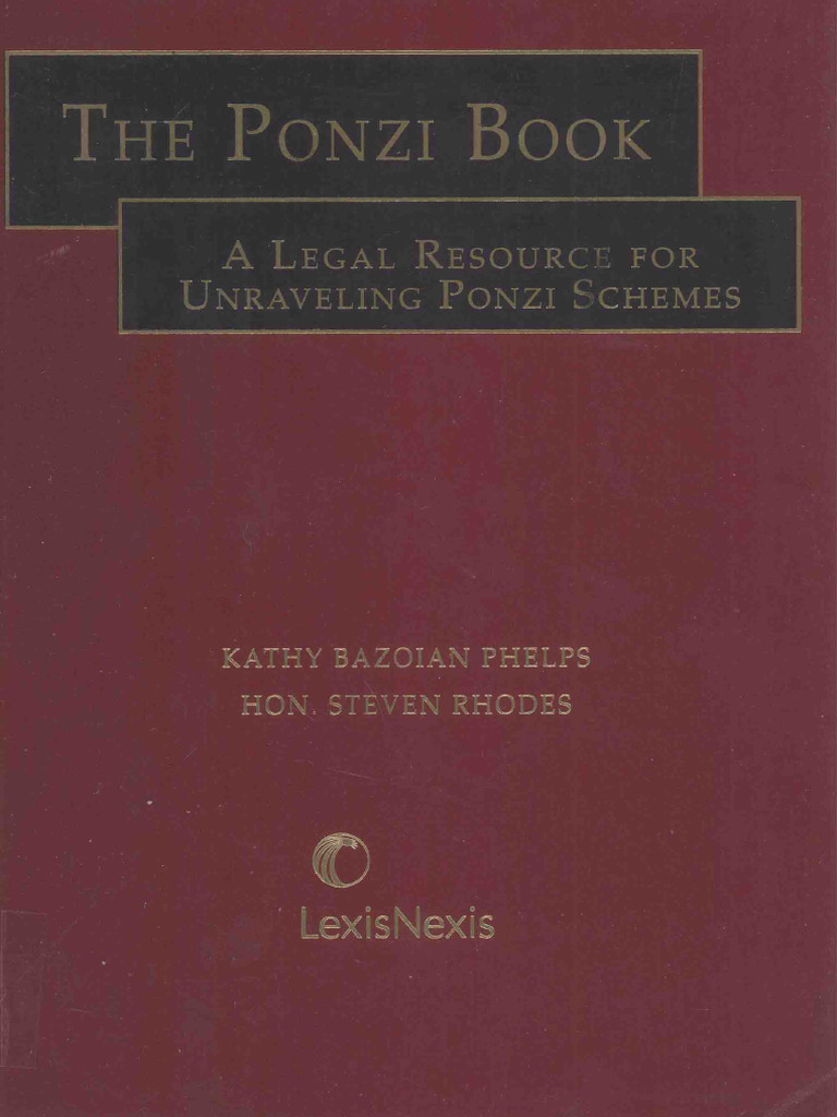 The Ponzi Book: Legal Resource Guide | PDF
