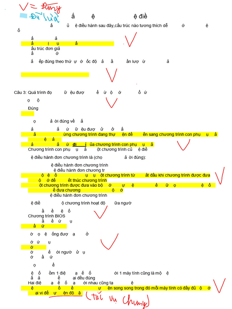 Trắc nghiệm NLHDH-1 | PDF