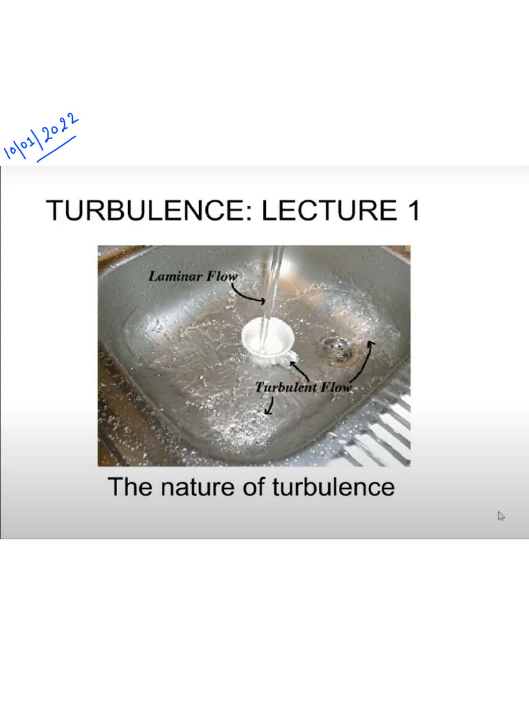Introduction To Turbulence | PDF