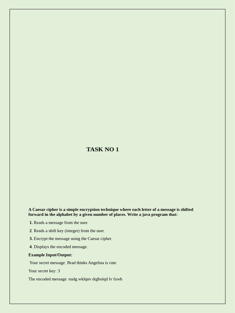 OOP THEORY ASSINGMENT | PDF | Cipher | String (Computer Science)