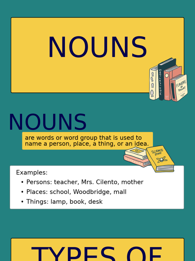 Proper Nouns English Presentation Colorful Cartoon Children (4) | PDF ...