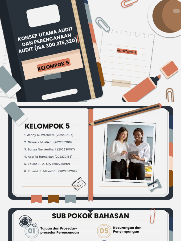 Konsep Utama Audit Dan Perencanaan Audit - Kelompok 5 | PDF