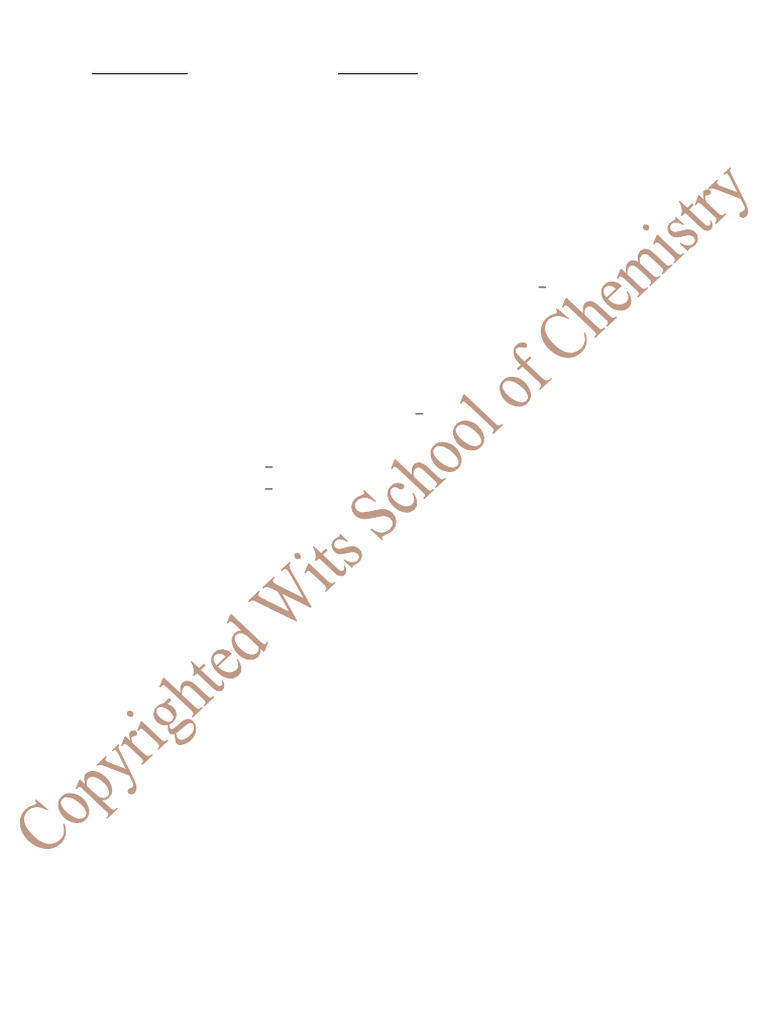 MCQ on The Mole for Chemistry Students | PDF | Mole (Unit) | Molecules