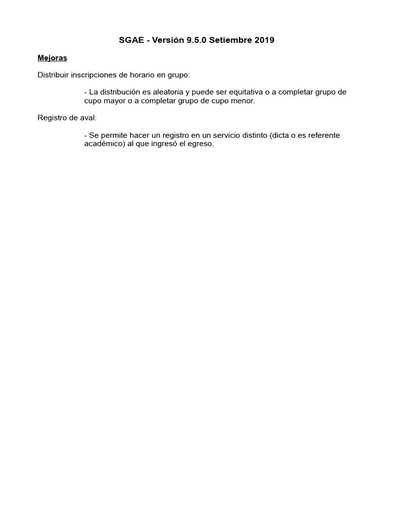 SGAE-versión 9.5.0 | PDF