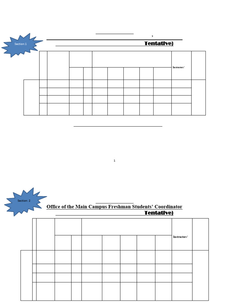 Remedial Schedule 2025 Final 1-12 | PDF