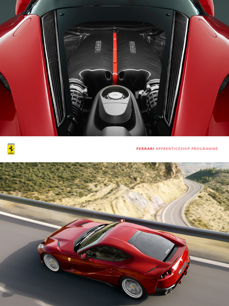 Ferrari Apprenticeship Programme Overview | PDF | Apprenticeship ...