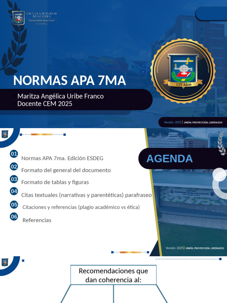 Normas APA 7ma Edición 2025 | PDF | Estilo apa | Citación