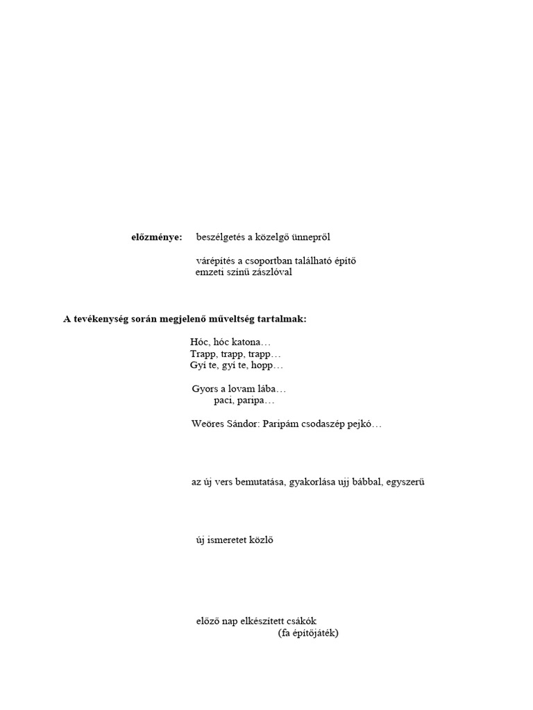 Március 15. Mese, Vers | PDF