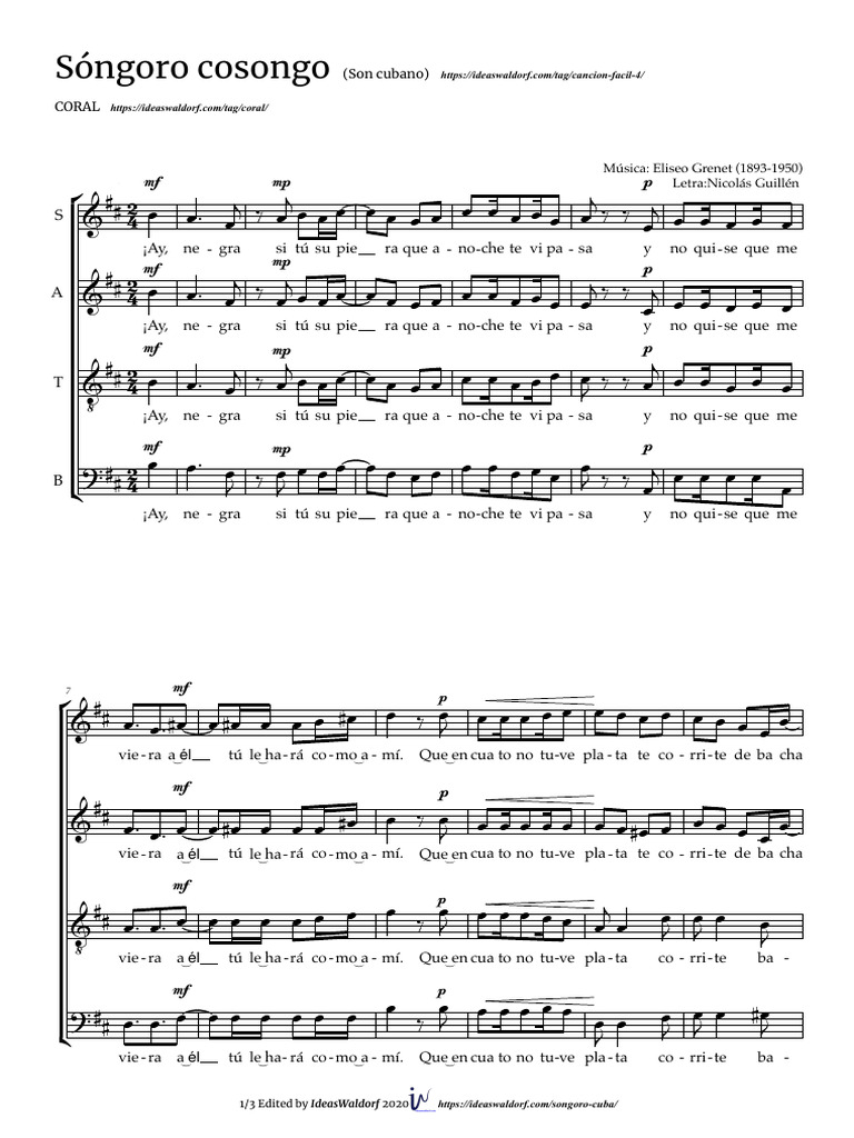 Songoro Cuba | PDF | Cuba | Pueblo cubano