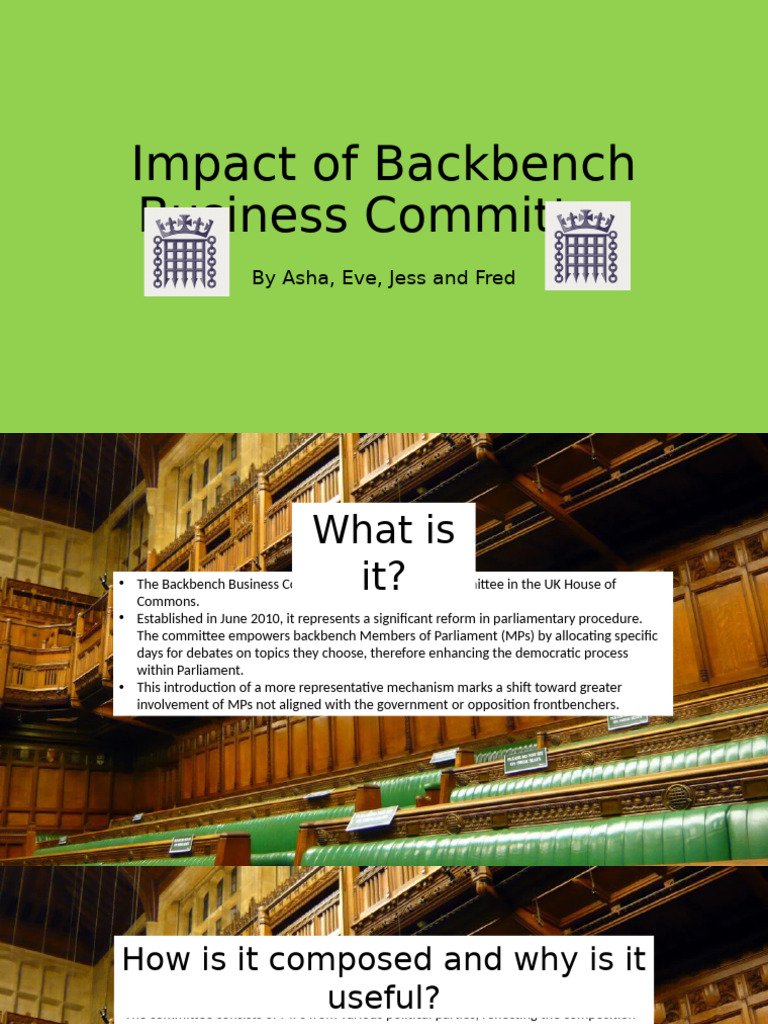 Impact of Backbench Business Committee | PDF | Mental Health | Member ...