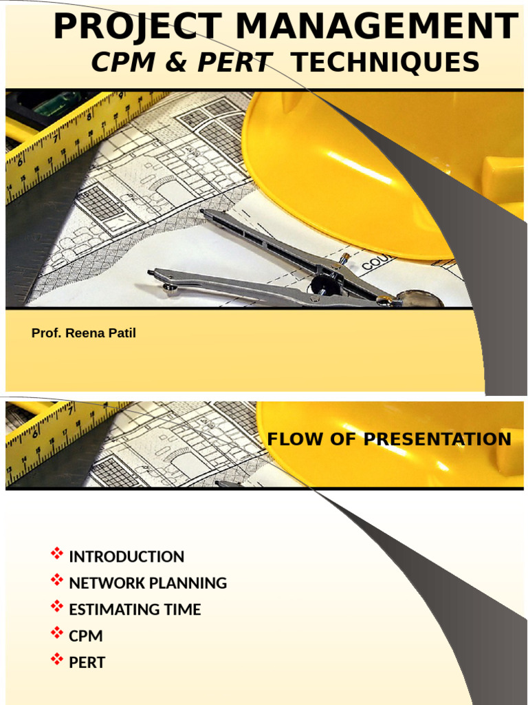 Module 5 - Pert and CPM | PDF | Operations Research | Projects