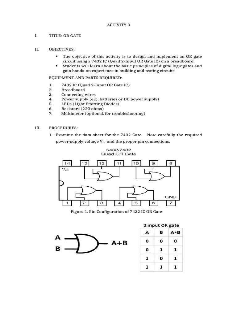 Activity3 ORGate | PDF