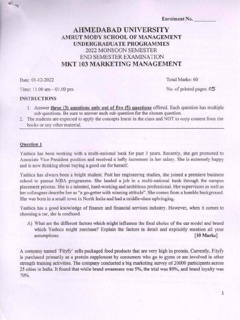 2022 Endsem Monsoon | PDF