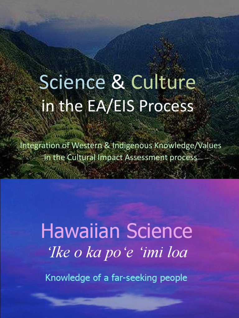 Science: in The EA/EIS Process | PDF | Archaeology | Resource
