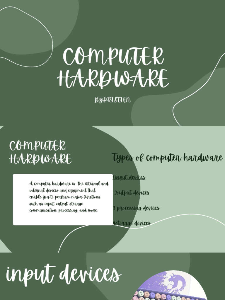 COMPUTER HARDWARE | PDF