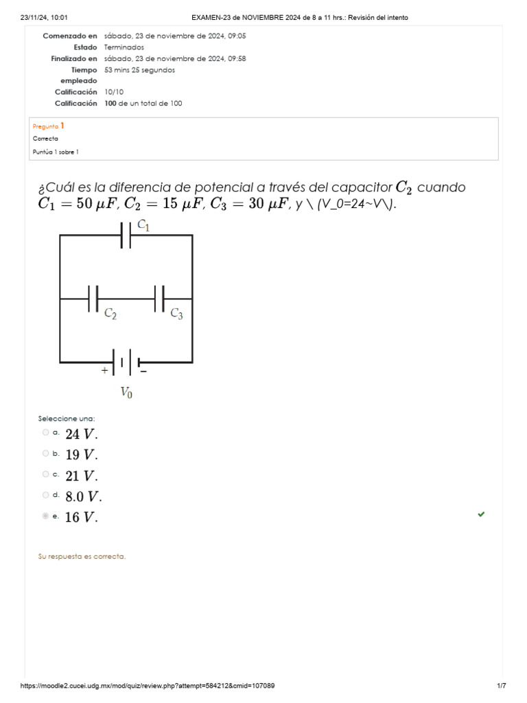 Examen Electro2 | PDF | Condensador | Dieléctrico