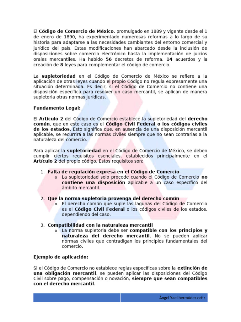 El Código de Comercio de México | PDF | Comercio | Justicia