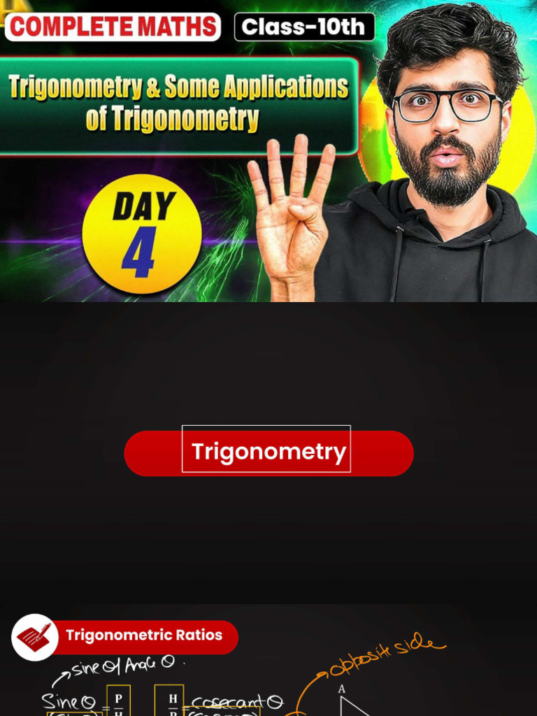 PPT_04_Trigonometry - Some Applications of Trigonometry_Maths_Alakh Sir Batch_Ritik Sir_Dipanshu ...