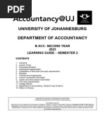 Learning Guide - ACC 1A 2025 | PDF | Expense | Accounting