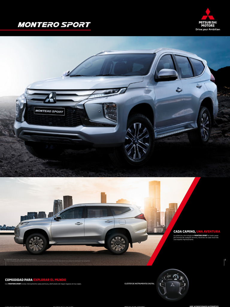 Mitsubishi Montero Sport 2023 MX | PDF | Tracción en las cuatro ruedas ...
