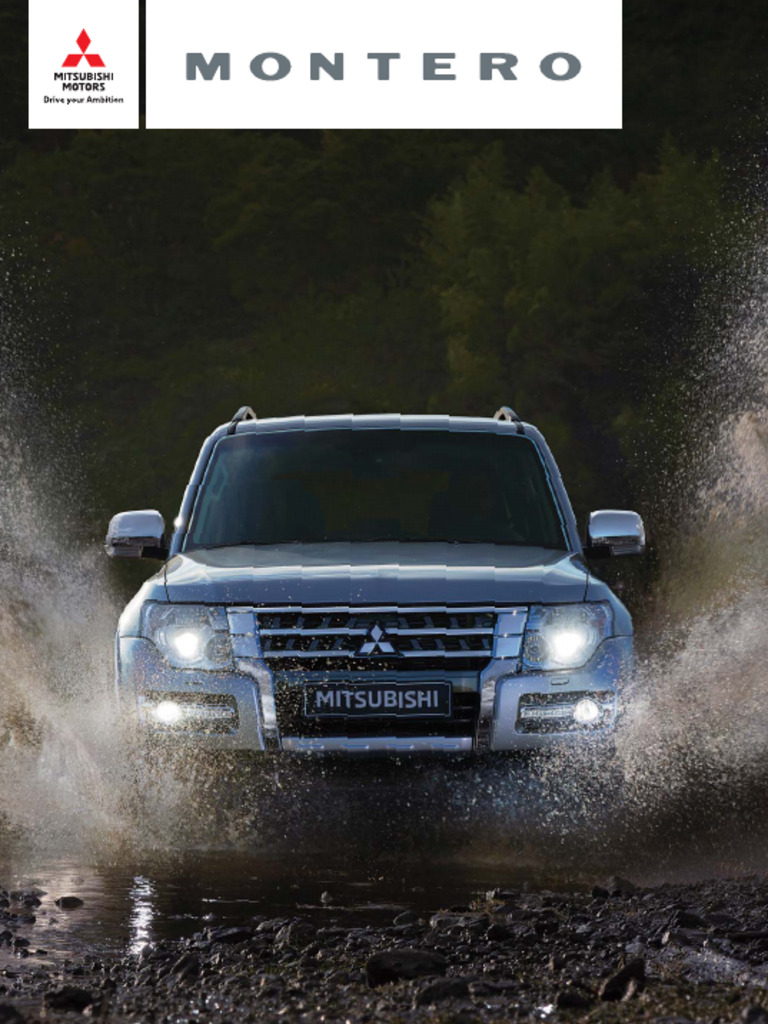 Mitsubishi Montero 2018 INT | PDF | Tracción en las cuatro ruedas ...
