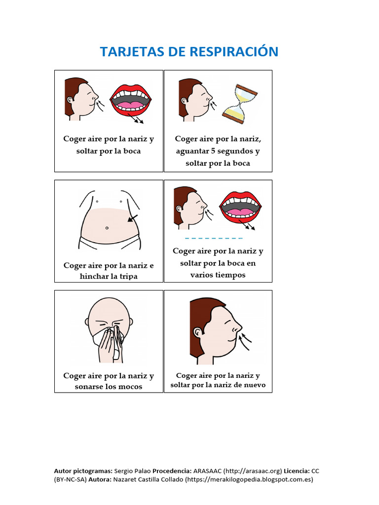 Respiracion Tarjetas | PDF
