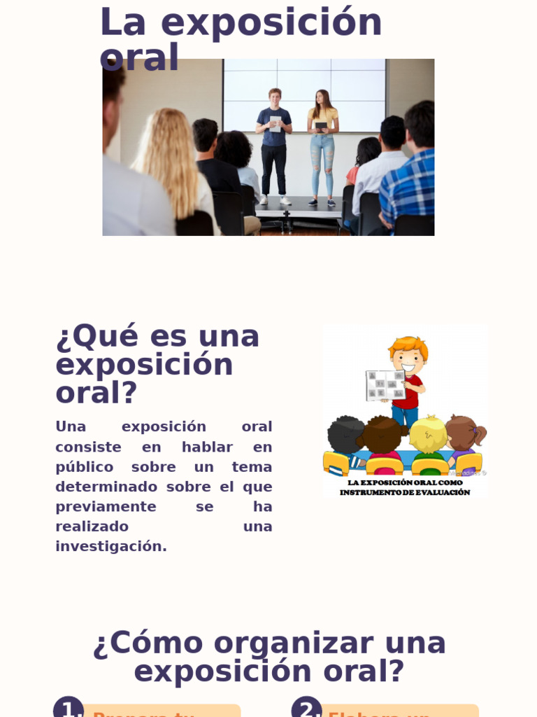 9no. La Exposicion Oral | PDF