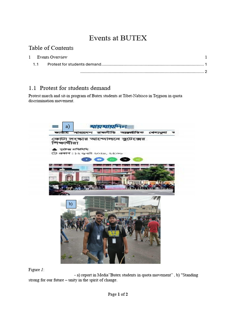 Event in BUTEX 2 | PDF