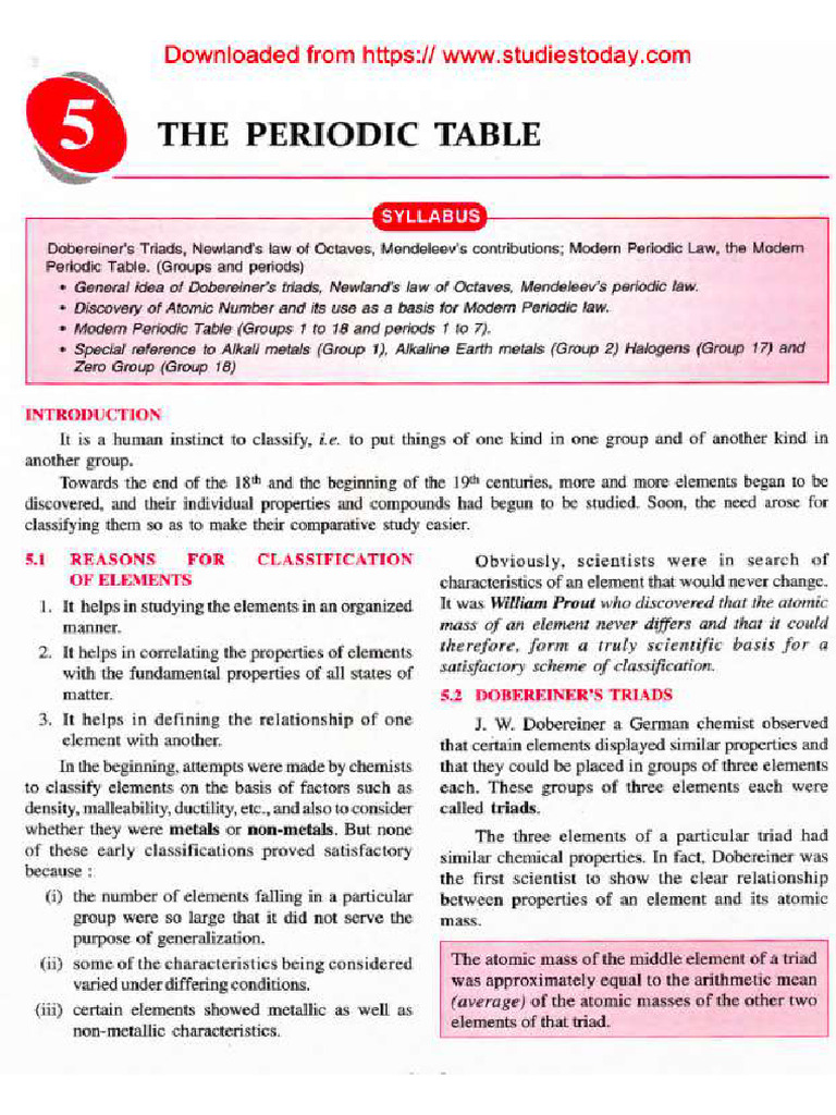 Chemistry CH 5 | PDF