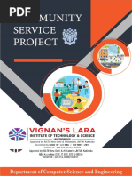 Program Book For Community Service Project | PDF | Disciplines | Community