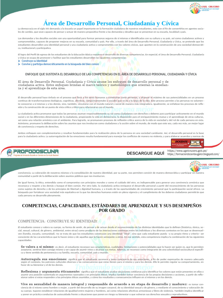 Cneb - Desarrollo Personal Ciudadania y Cívica | PDF | Democracia | Ideologías políticas