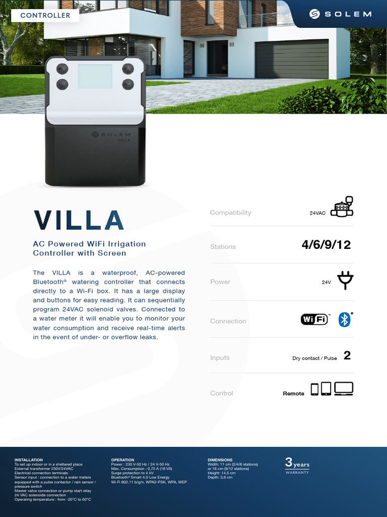 Villa en | PDF | Wi Fi | Equipment
