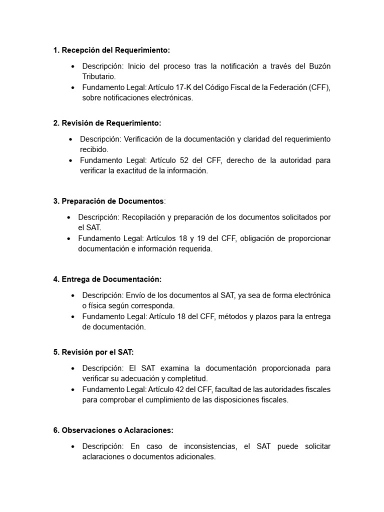 Proceso de Compulsa SAT: Guía Completa | PDF