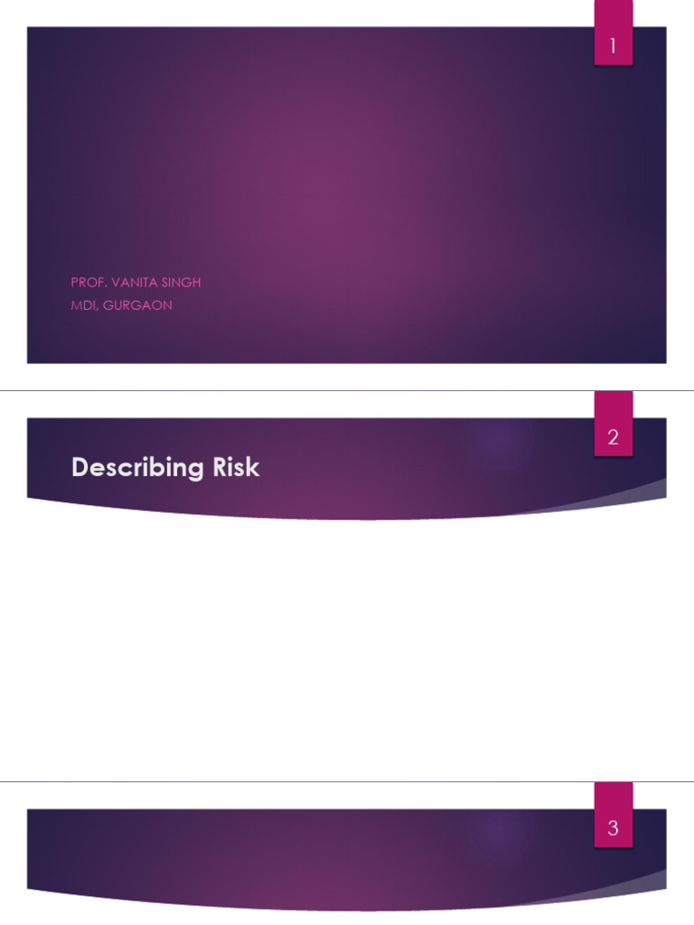 Session 10 - Decisions Under Uncertainty | PDF | Utility | Risk Aversion