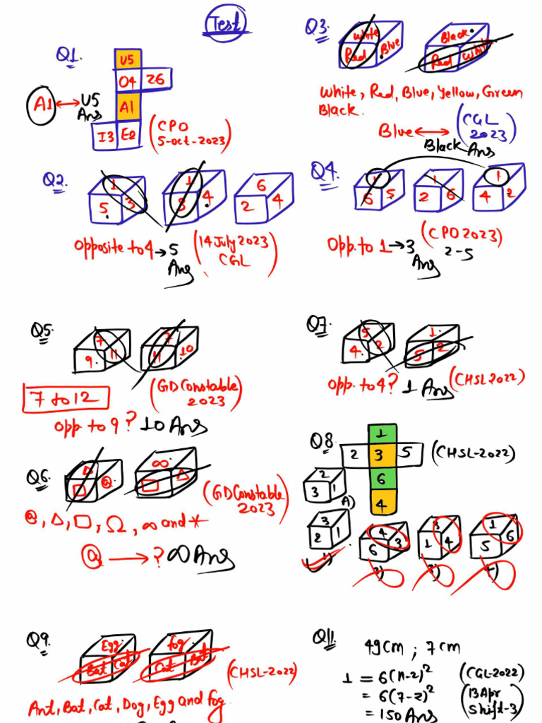 Cube Cuboid 2 Class PNG | PDF